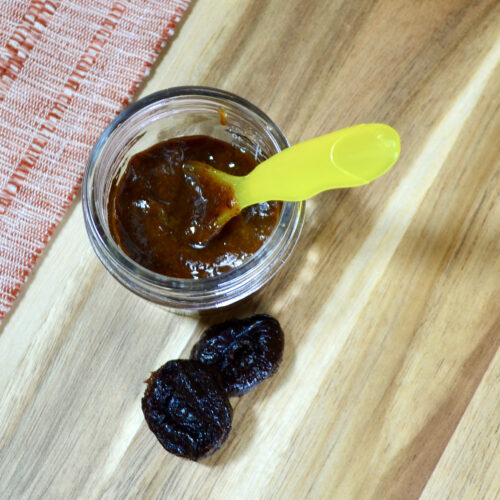 Easy Prune Puree Homemade Baby Food | How To Guide - Honest and Full